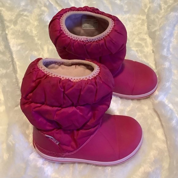 CROCS | Shoes | Crocs Puffer Snow Boots 8c | Poshmark